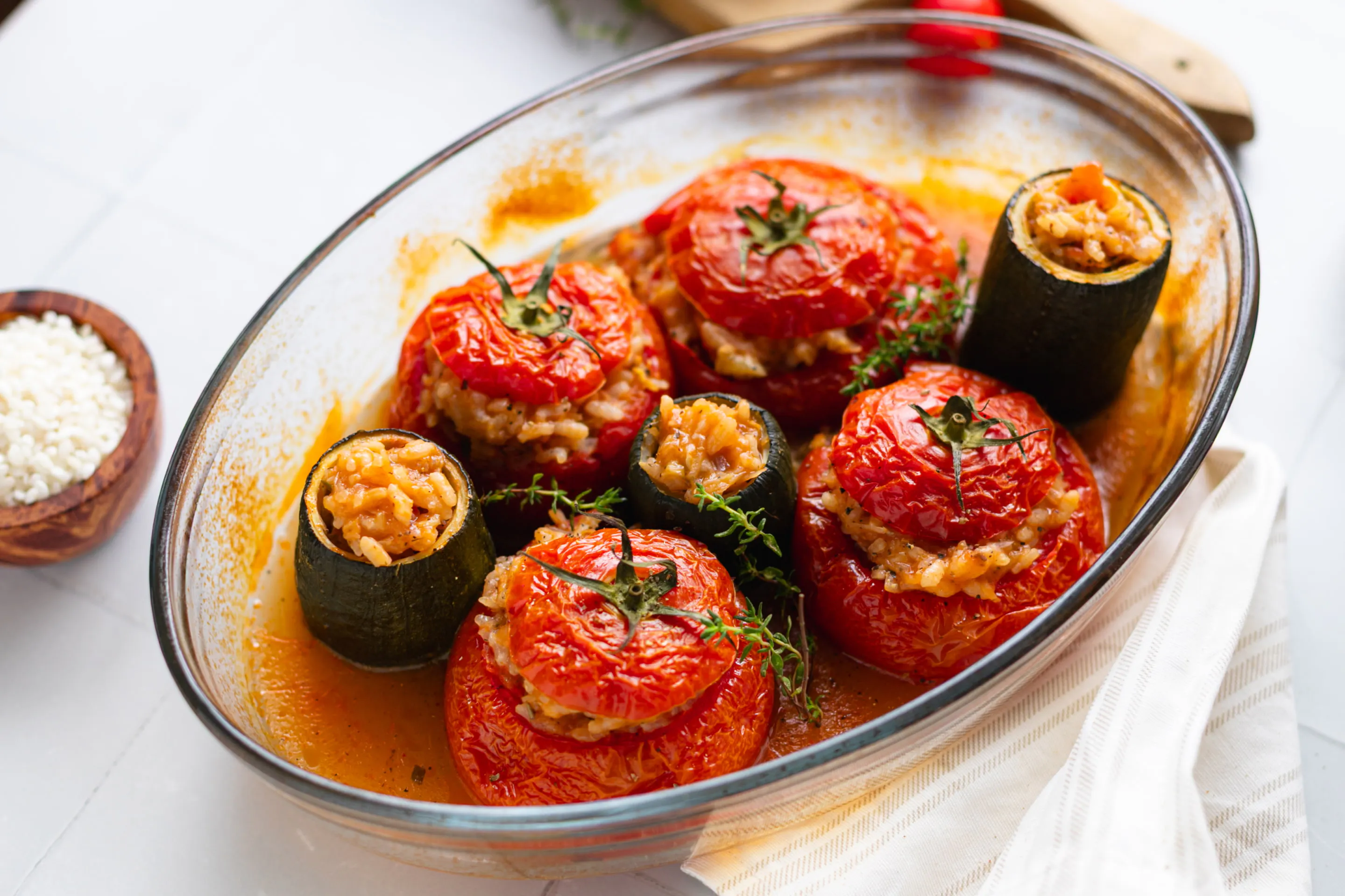 Griechische Gefüllte Tomaten